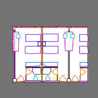 FloorPlan Instance Segmentation Dataset and Pre-Trained Model by BuilderFormer